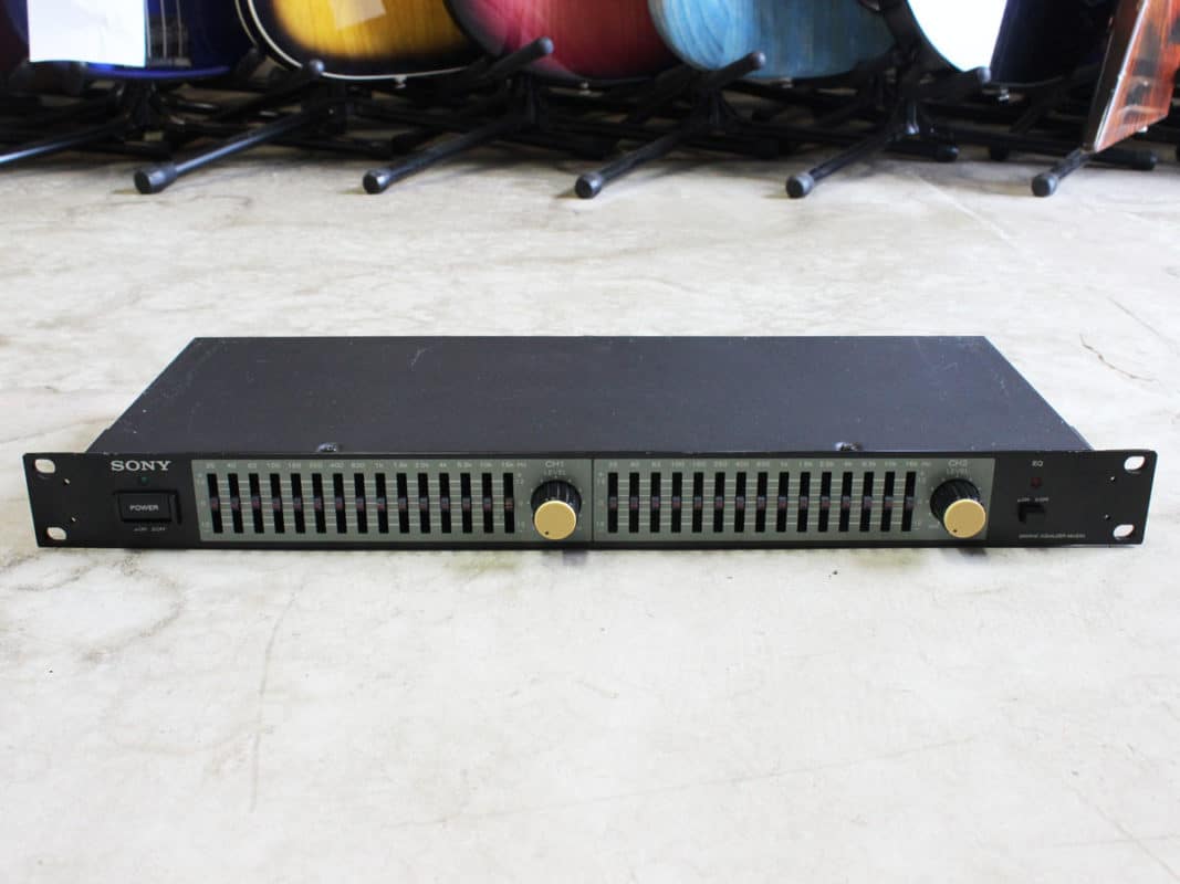 【中古】SONY MU-E151 グラフィックイコライザー 15バンド - 神奈川県の中古楽器店 パプリカミュージックストア