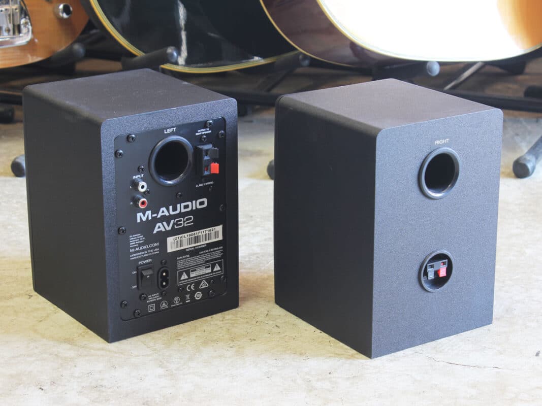 【中古】M-AUDIO AV32 モニタースピーカー ペア 10W - 神奈川県の中古楽器店 パプリカミュージックストア