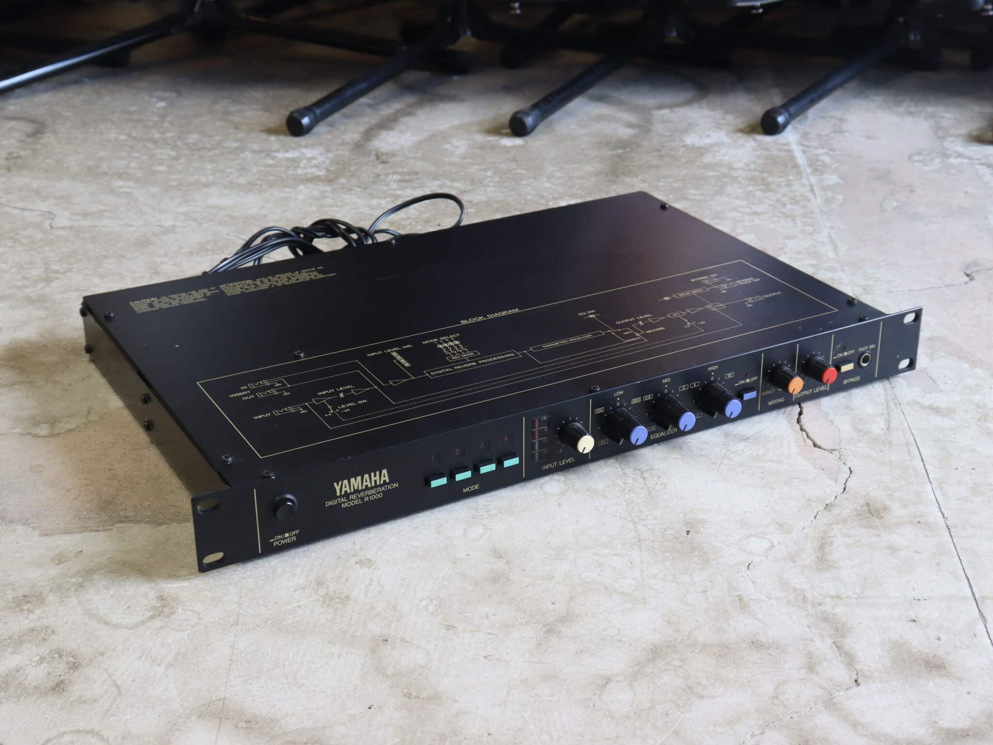 【中古】YAMAHA Digital Reverberation R1000 デジタルリバーブ ラックエフェクター - 神奈川県の中古楽器店 ...