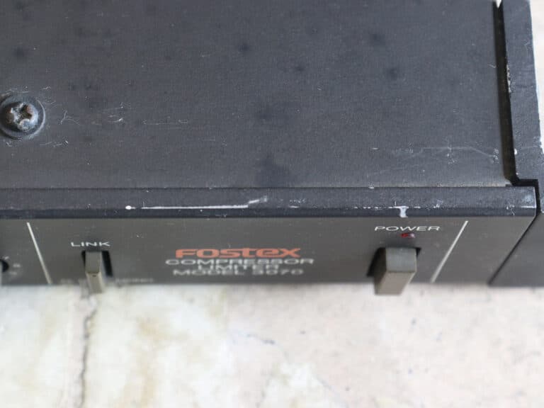 【中古】Fostex COMPRESSOR LIMITER MODEL 3070 - 神奈川県の中古楽器店 パプリカミュージックストア