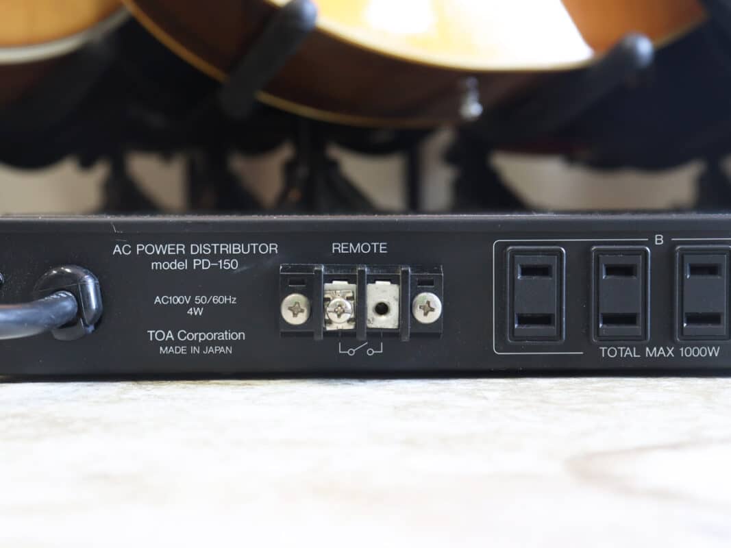 【中古】TOA PD-150 AC POWER DISTRIBUTOR - 神奈川県の中古楽器店 パプリカミュージックストア