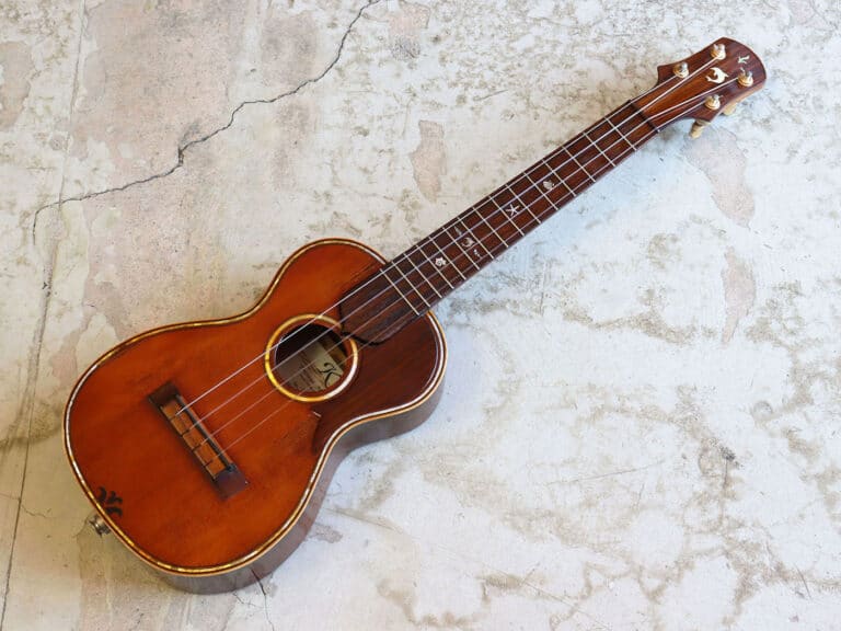 【中古】Tatsuya Mitsui type K 073 ミツレレ コンサートサイズ ウクレレ P.U.付き - 神奈川県の中古楽器店 パプリカミュージックストア